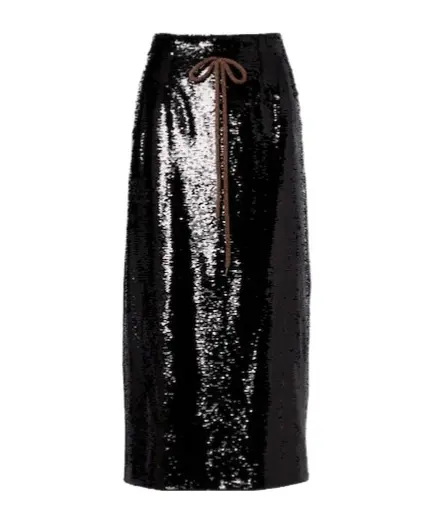 Simone Rocha Sequined Pencil Skirt