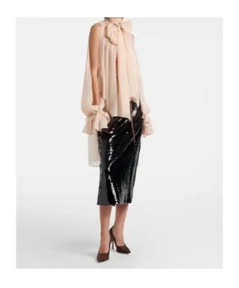 Simone Rocha Sequined Pencil Skirt