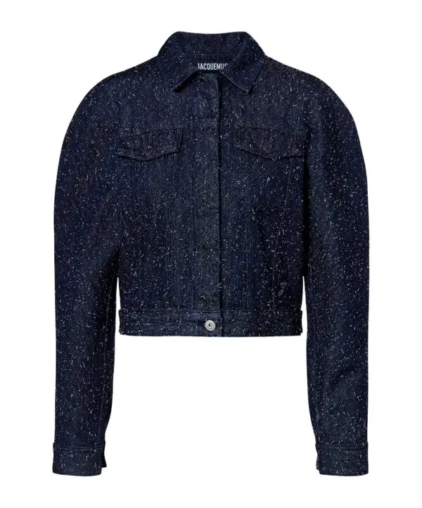 Jacquemus Embroidered Denim Jacket