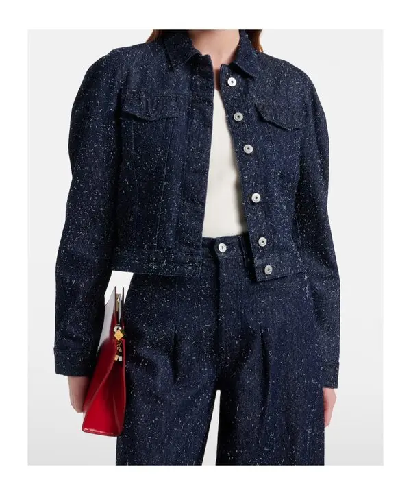 Jacquemus Embroidered Denim Jacket