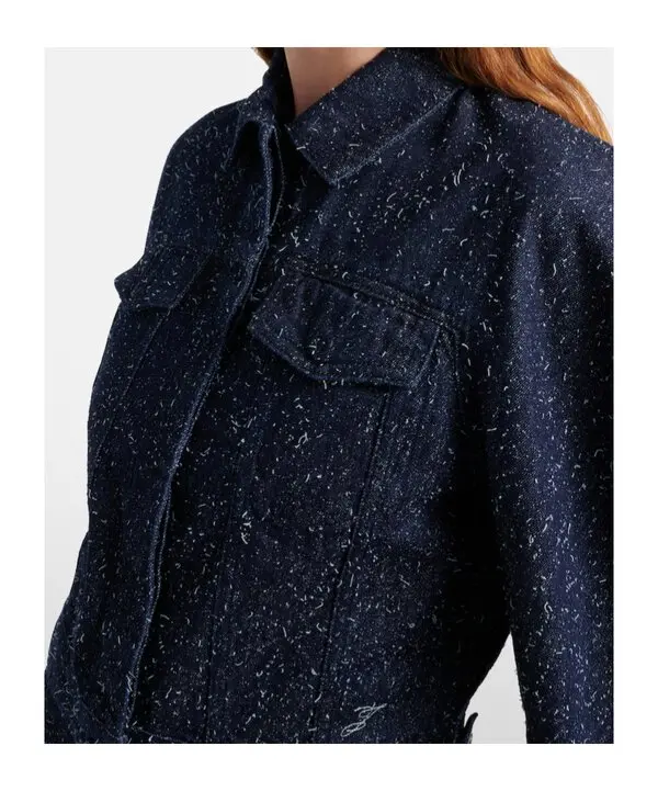 Jacquemus Embroidered Denim Jacket