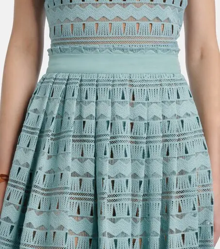 Elie Saab Knitted Maxi Skirt