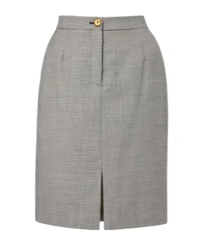 BLAZÉ MILANO Popeye Virgin Wool Pencil Skirt