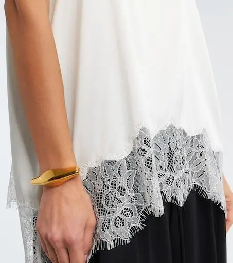 Staud Lace-trimmed Camisole