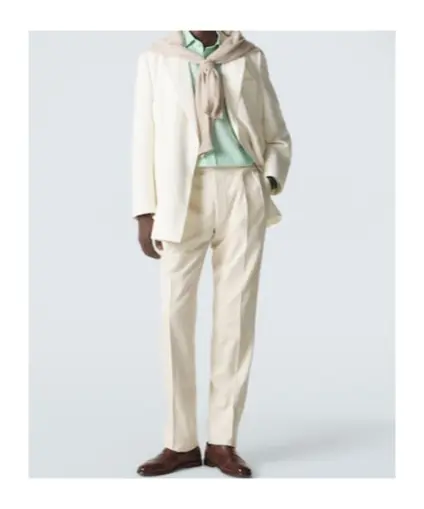 Ralph Lauren Gregory Silk Tapered Pants
