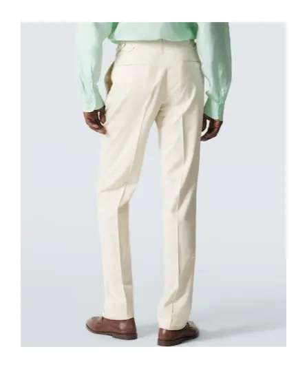 Ralph Lauren Gregory Silk Tapered Pants