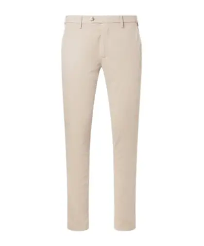 Canali Cotton Straight Chinos