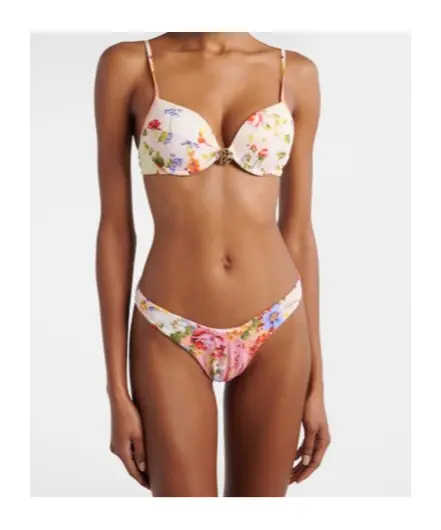 Roberto Cavalli Printed Bikini Top