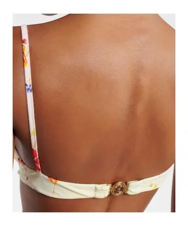 Roberto Cavalli Printed Bikini Top