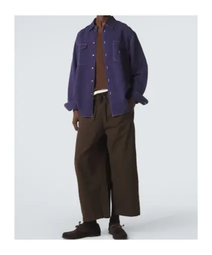 ENTIRE STUDIOS Loft Cropped Cotton Jersey Sweatpants