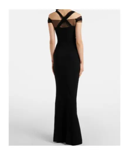NENSI DOJAKA Draped Maxi Dress