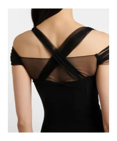 NENSI DOJAKA Draped Maxi Dress