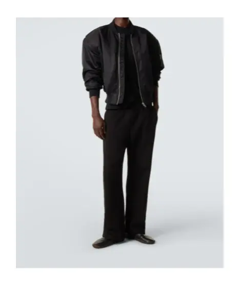 ENTIRE STUDIOS Cotton Jersey Straight Sweatpants