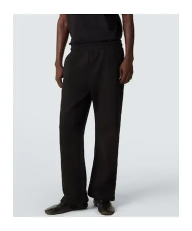 ENTIRE STUDIOS Cotton Jersey Straight Sweatpants