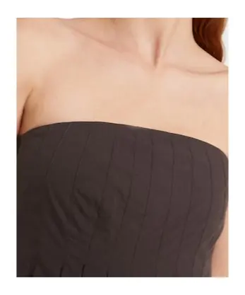 Proenza Schouler Pleated Peplum Cotton Top