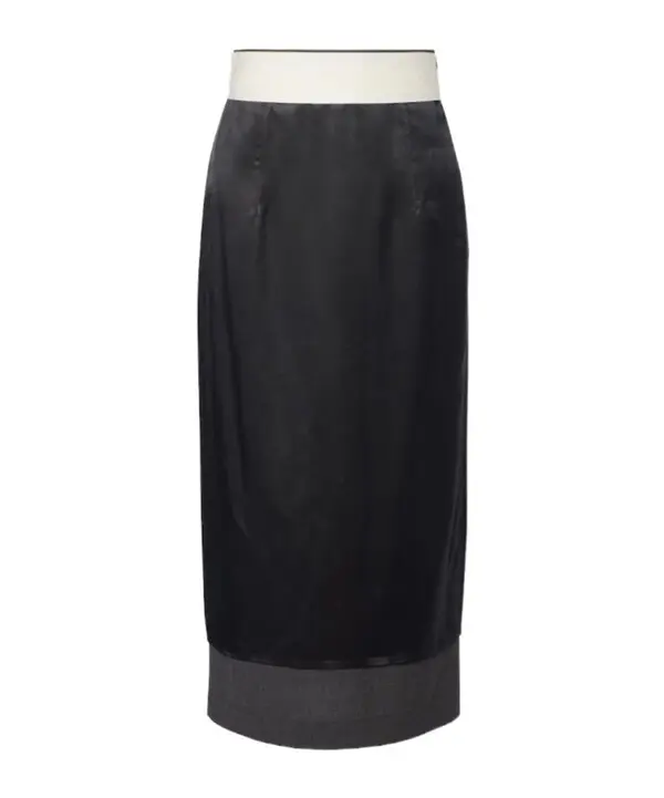 RÓHE Wool Pencil Skirt