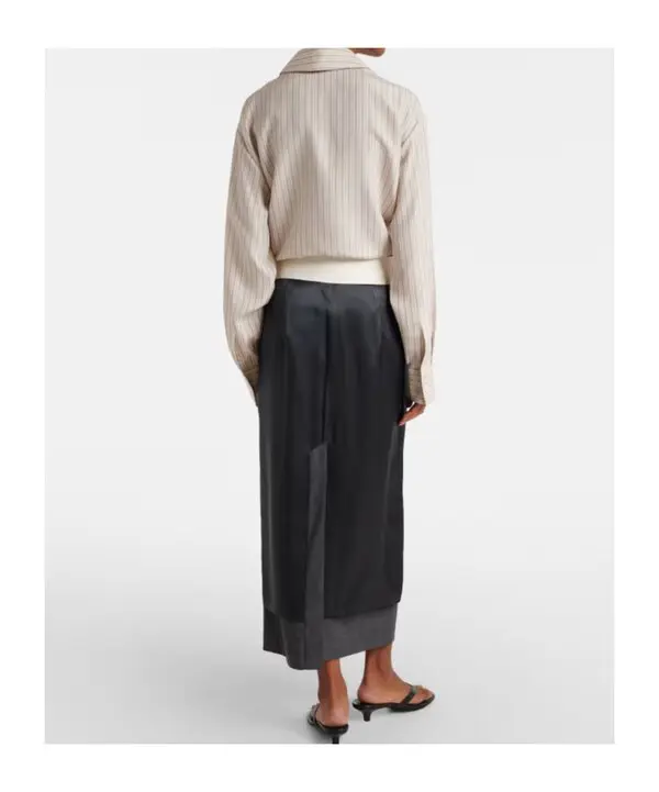 RÓHE Wool Pencil Skirt
