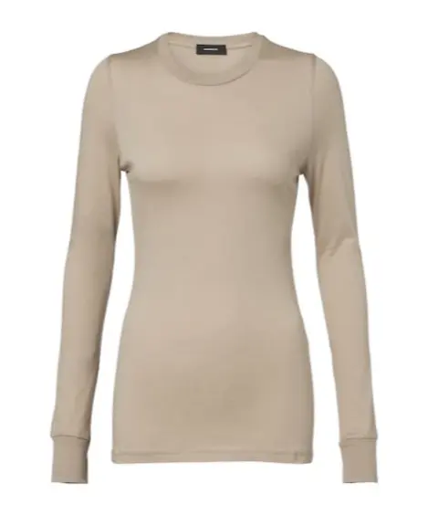 Wardrobe.NYC Long-sleeved Cotton Top