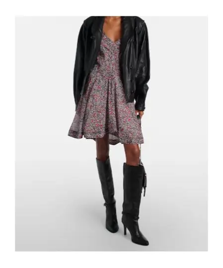 Isabel Marant Étoile Danielle Floral Cotton Voile Minidress
