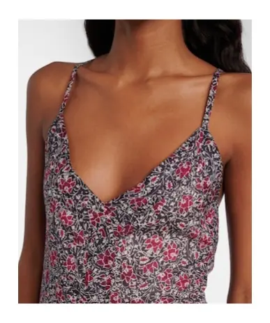Isabel Marant Étoile Danielle Floral Cotton Voile Minidress