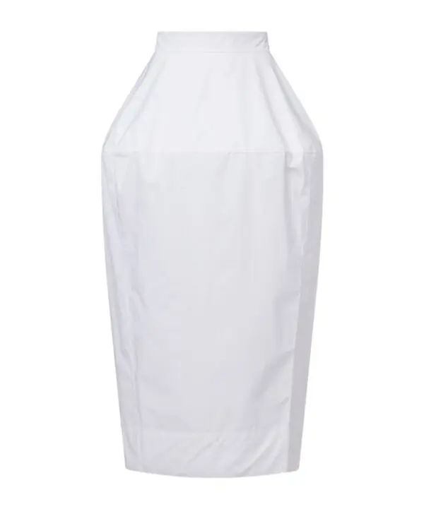RÓHE Cotton Poplin Midi Skirt