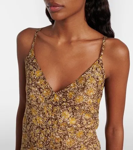 Isabel Marant Étoile Danielle Floral Cotton Voile Minidress