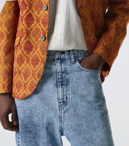 Junya Watanabe High-rise Flared Jeans