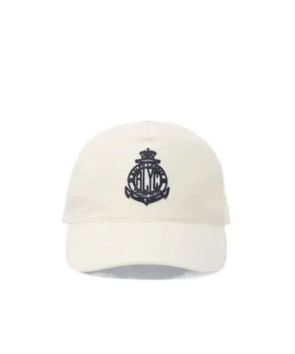 Ralph Lauren Logo Baseball Hat - White