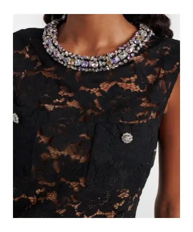SELF-PORTRAIT Embellished Minidress