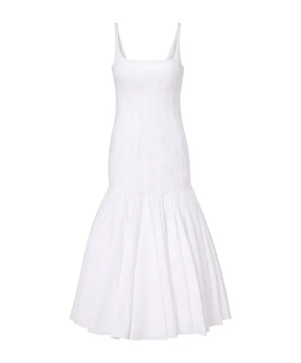 Jacquemus Cotton Gown - White