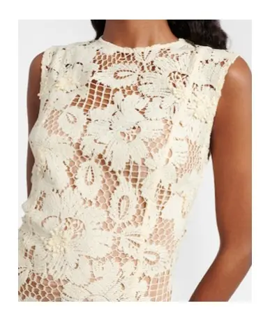 SELF-PORTRAIT Embellished Midi Dress