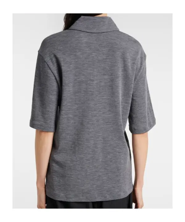 RÓHE Wool Polo Shirt