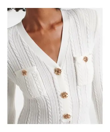 SELF-PORTRAIT January Embellished Midi Dress