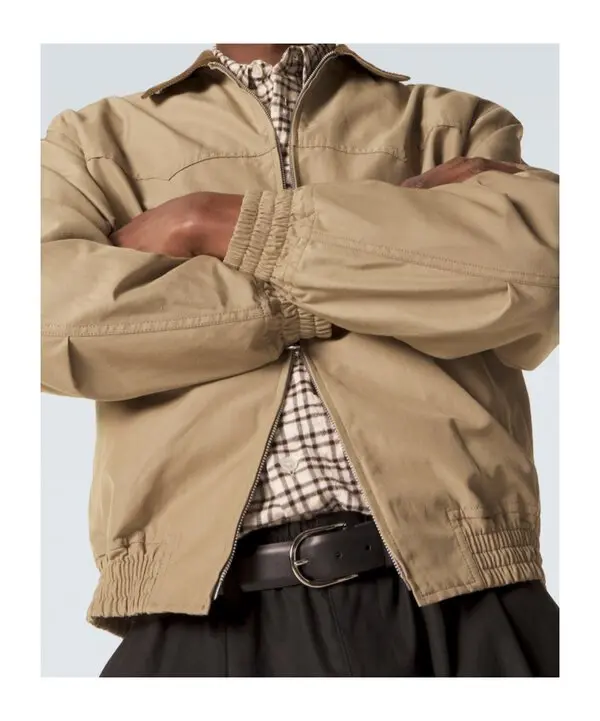 Comme Des Garçons Corduroy-trimmed Blouson Jacket