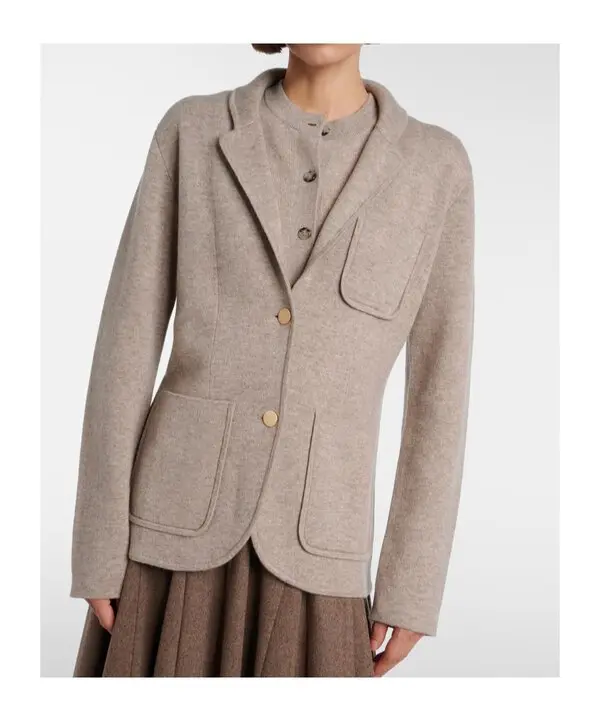 Jardin Des Orangers Wool & Cashmere Single-breasted Blazer