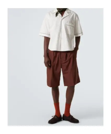 Plan C Straight-leg Shorts
