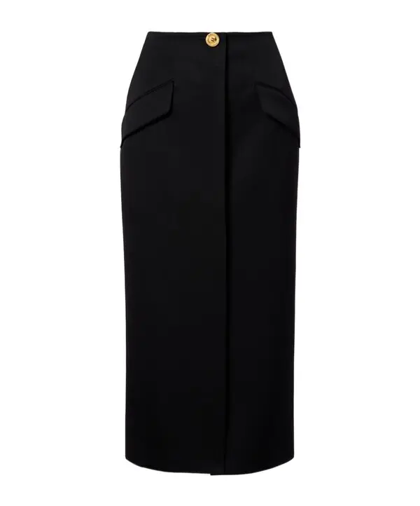 Givenchy Wool Pencil Skirt