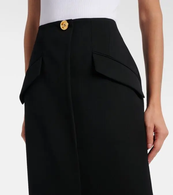 Givenchy Wool Pencil Skirt