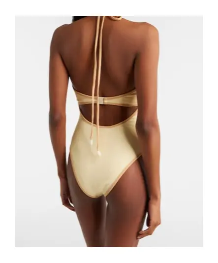 Johanna Ortiz Cutout Halterneck Swimsuit