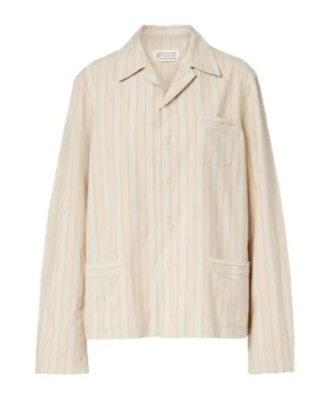 MAISON MARGIELA Striped Cotton Shirt