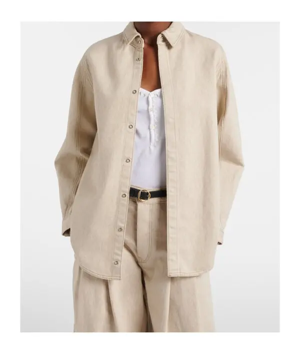 Jacquemus Amelo De-nîmes Denim Shirt