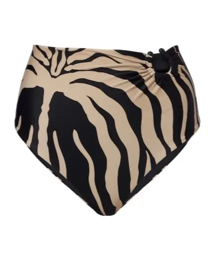Johanna Ortiz Printed Ring-detail Bikini Bottoms
