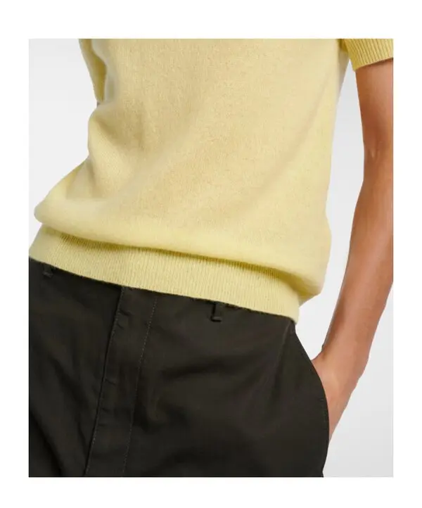 Jardin Des Orangers Knitted Cashmere Top