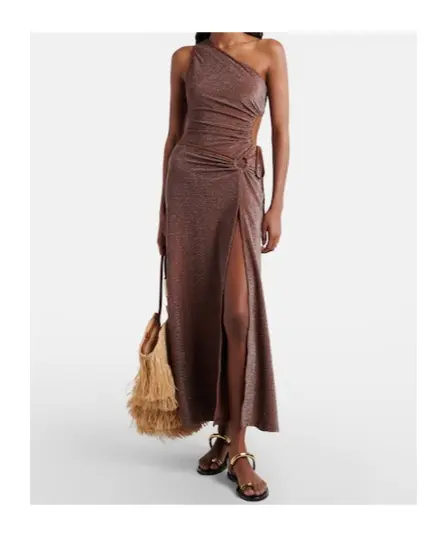 Johanna Ortiz Ring-detail Midi Skirt