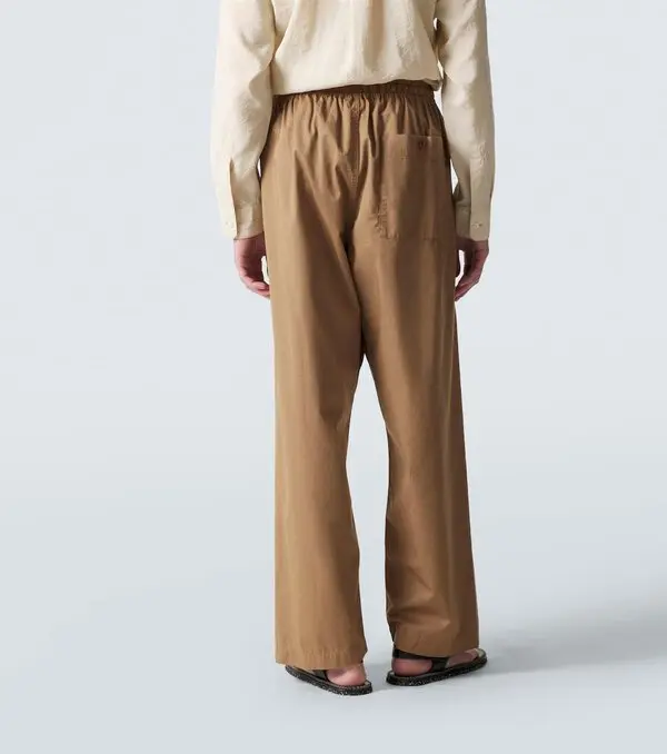 LEMAIRE Cotton Twill Wide-leg Pants