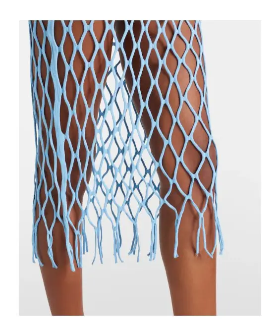 Christopher Esber Knitted Mesh Beach Dress