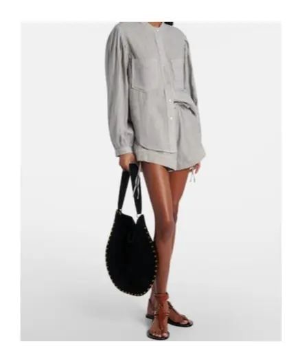 Isabel Marant Étoile Selvia Striped Cotton Shirt