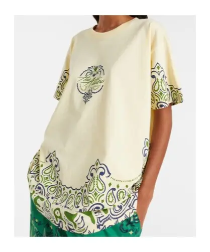 Attico Bandana Oversized Cotton Jersey T-shirt