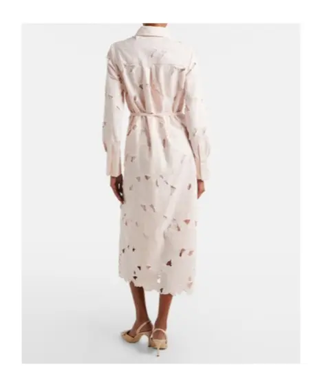 Erdem Guipure Lace Shirt Dress
