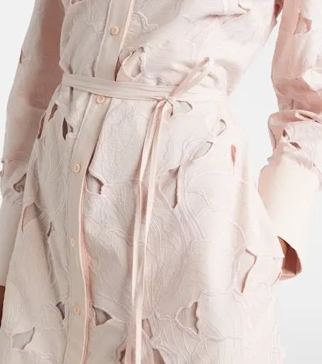 Erdem Guipure Lace Shirt Dress